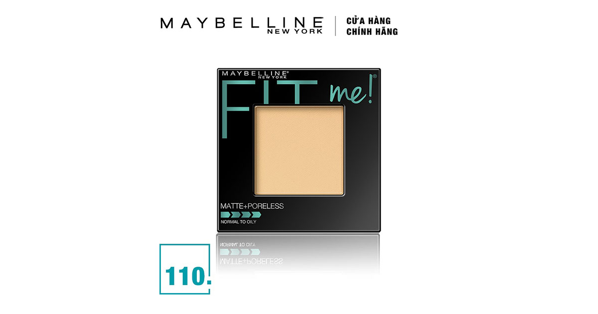 Phấn phủ nền Maybelline Fit Me! Skin-Fit Powder 110 0.9g
