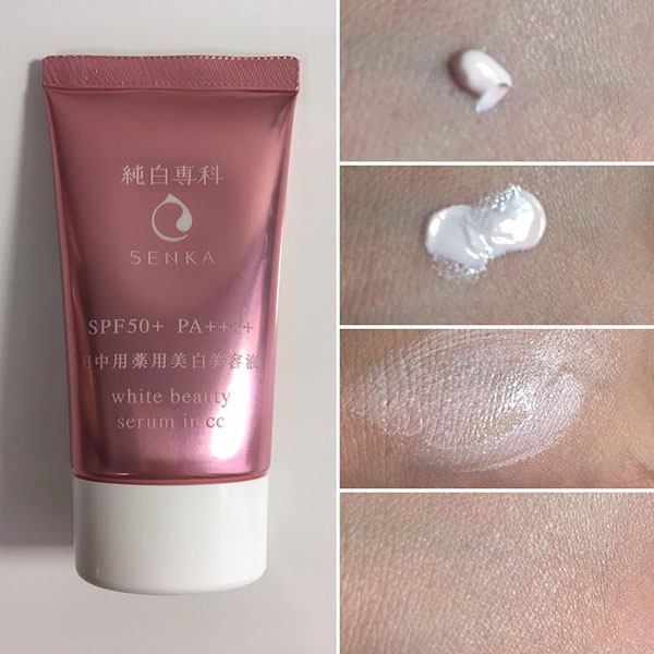 Review chi tiết kem chống nắng Senka hồng. CHI TIẾT NHẤT!