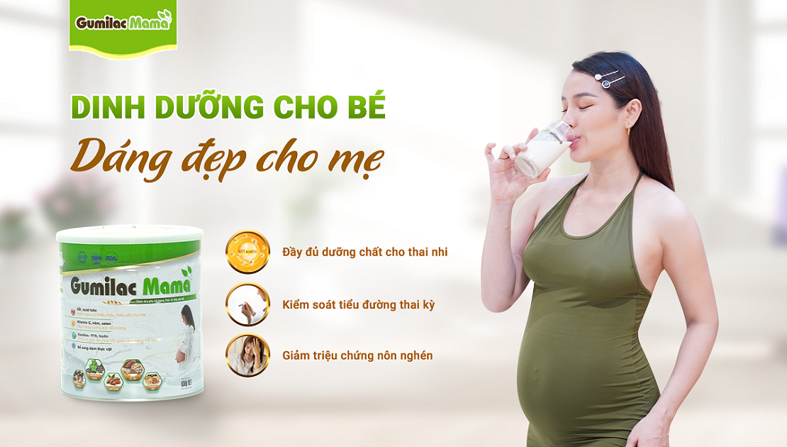 Sữa Hạt Dành Cho Mẹ Bầu Gumilac Mama SP01 - 1 lon 650g