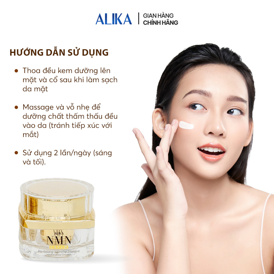 KEM DƯỠNG PHỤC HỒI DA ALIKA NMN CREAM - REVITALIZING SUPREME INTENSIVE ...