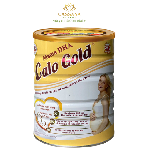 Sữa Bột Calo Gold- Mama DHA 900G