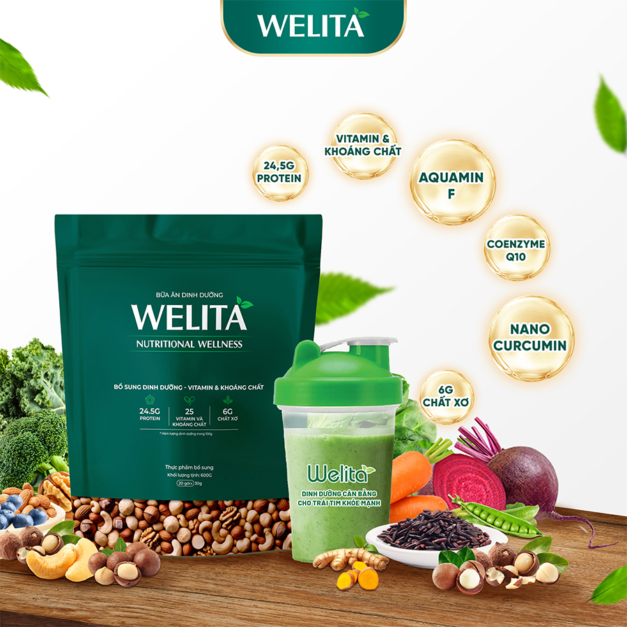 Welita Nutritional Wellness - Bữa Ăn Dinh Dưỡng Cung Cấp Đầy Đủ 4 Nhóm Dưỡng Chất Thiết Yếu ...